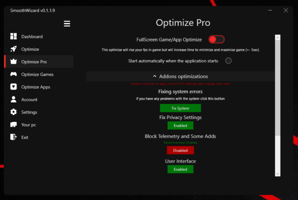 Homepage - SmoothWizard