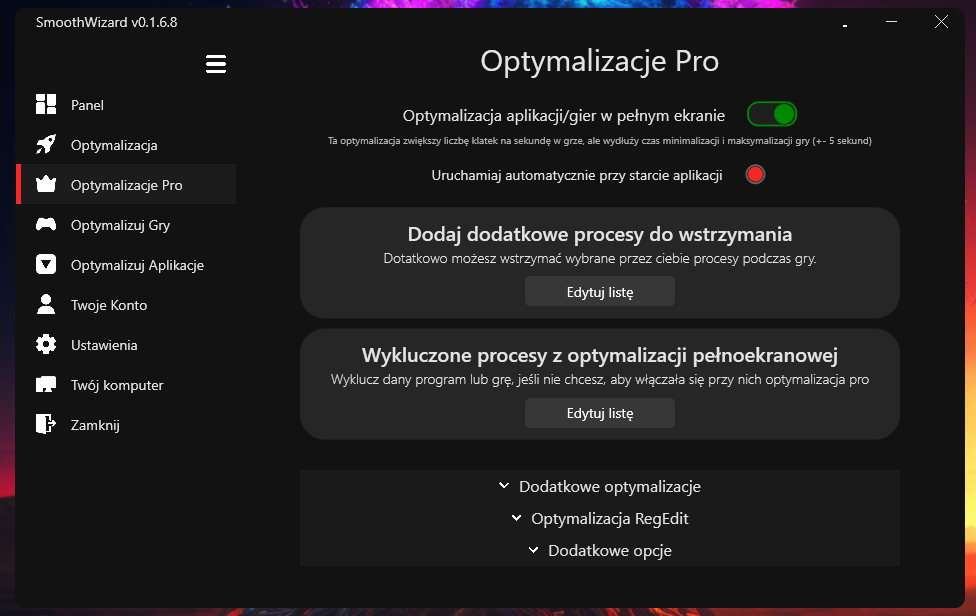 Strona Główna - SmoothWizard