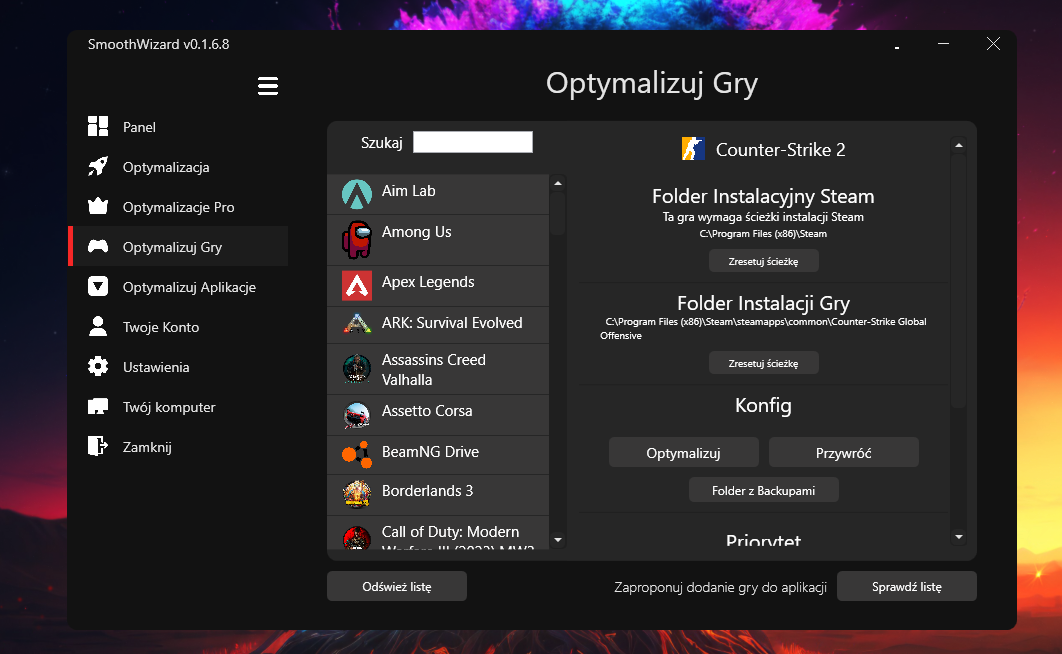 Strona Główna - SmoothWizard