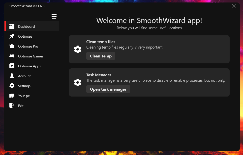 Homepage - SmoothWizard