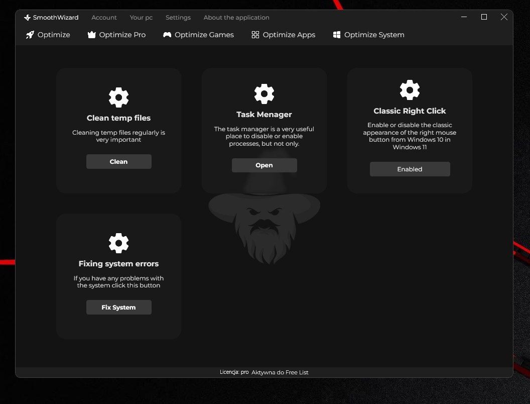 Homepage - SmoothWizard