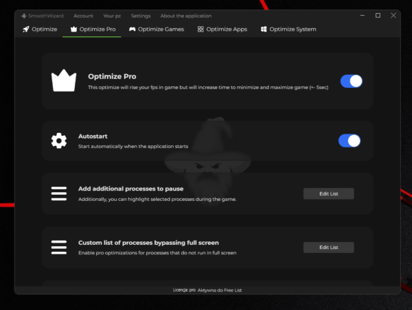 SmoothWizard - Certified FPS Booster | Boost PC Performance in One Click